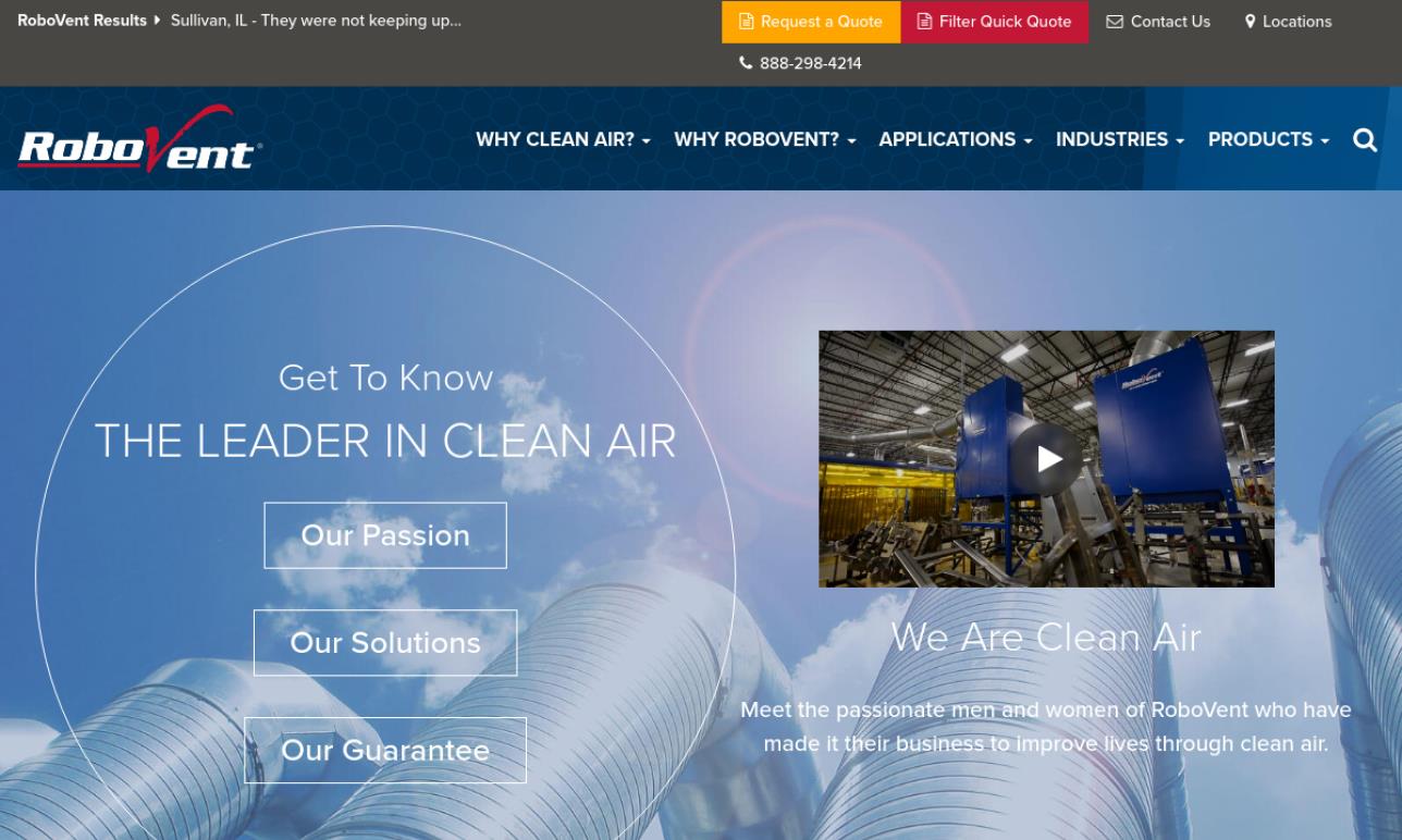 RoboVent | Dust Collecting Systems