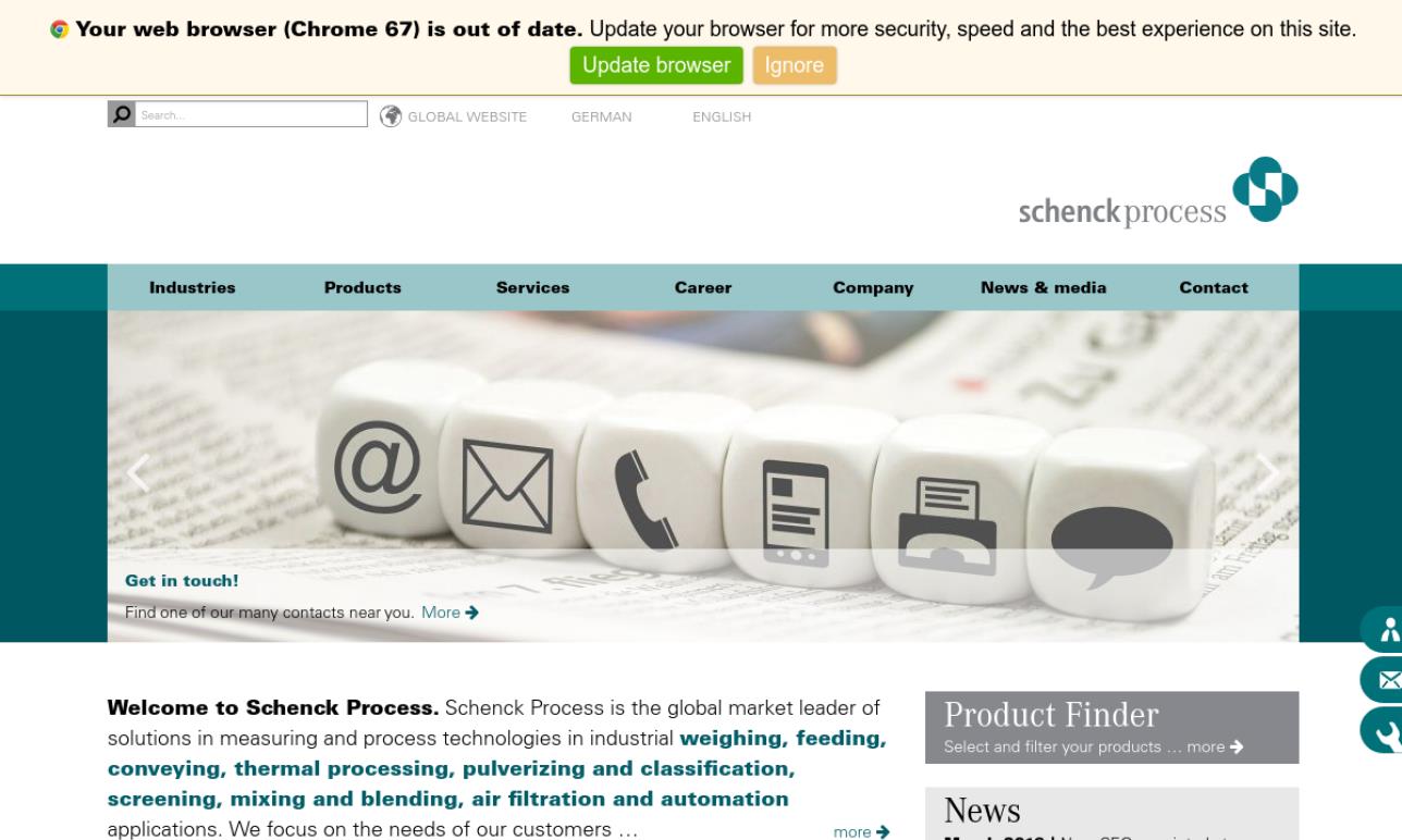 Schenck Process LLC | Dust Collecting Systems